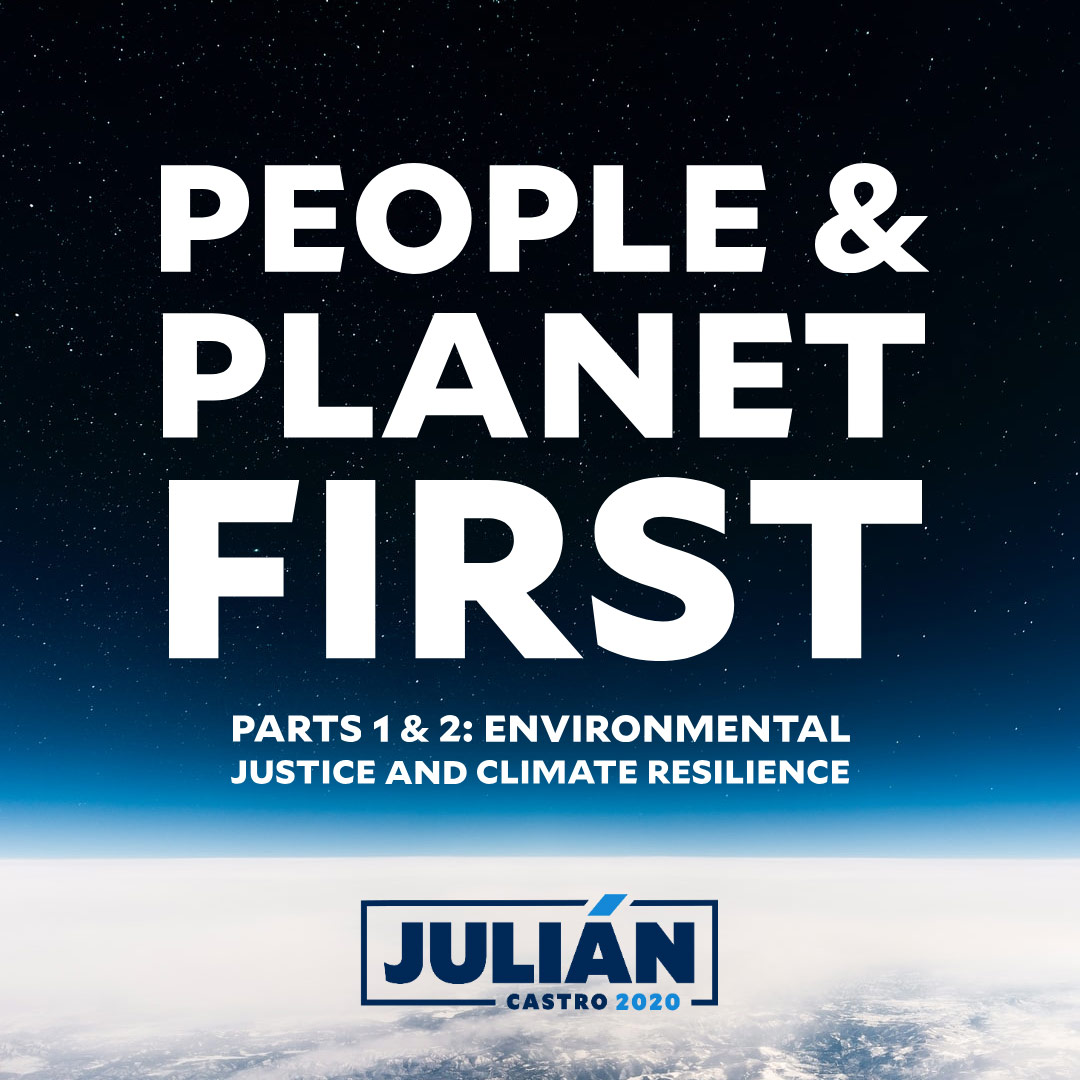 People and Planet First - Julián Castro Policies for 2020